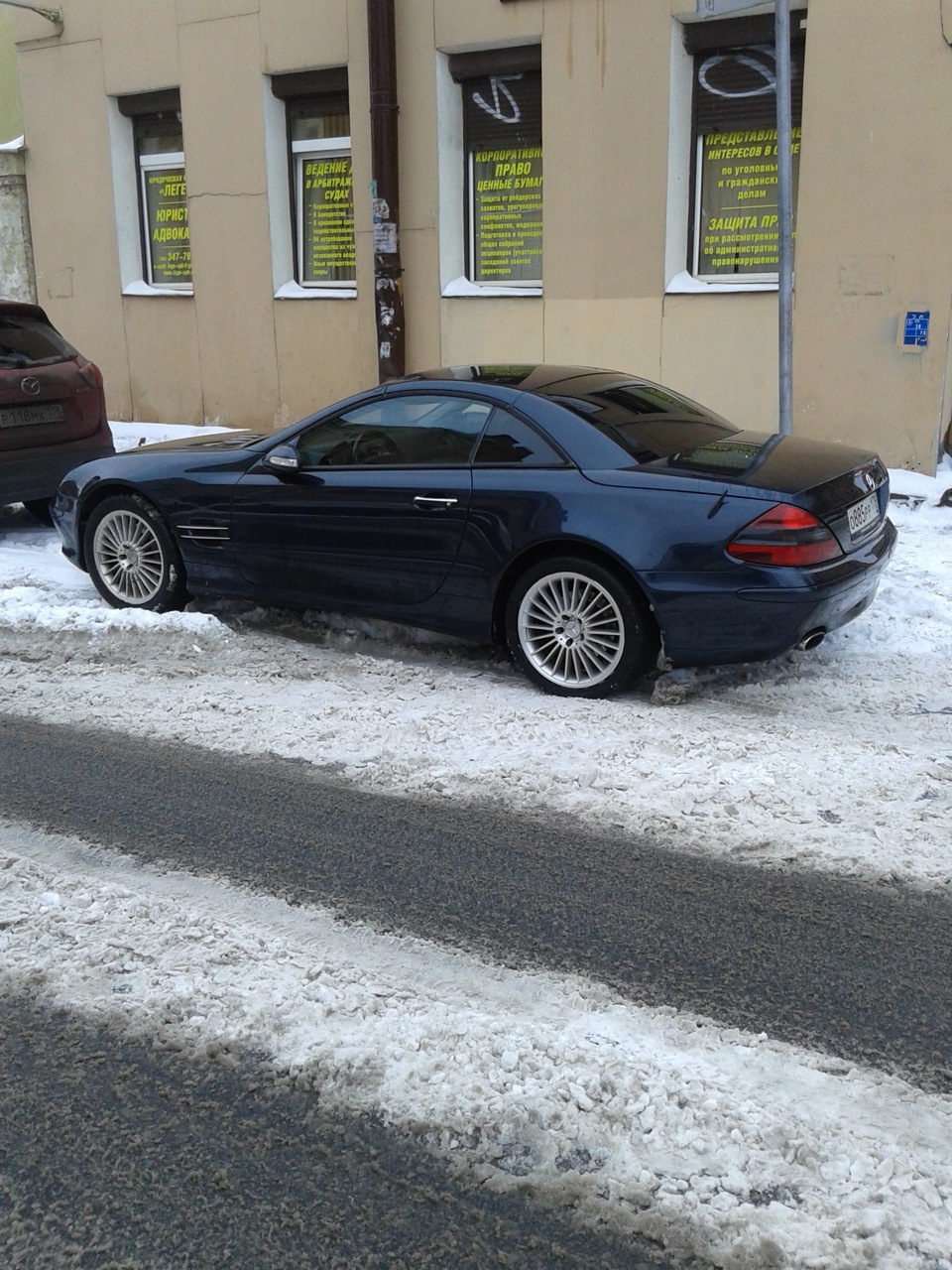 Простофотопост) — Mercedes-Benz SL-Class (R230), 5 л, 2002 года ...