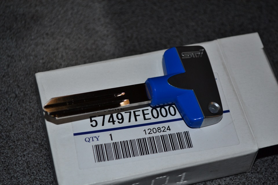 Подарили ништячек) Sti ключ! — Subaru Impreza (GD/GG), 2 л, 2002 года ...