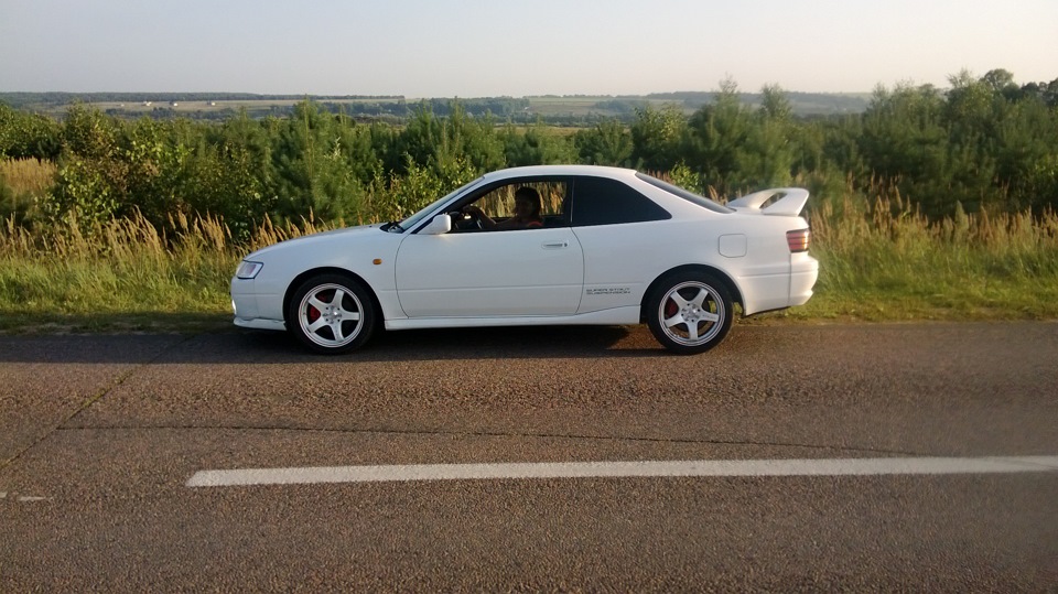 Вечером на даче. — Toyota Corolla Levin (AE110/111), 1,6 л, 1997 года ...