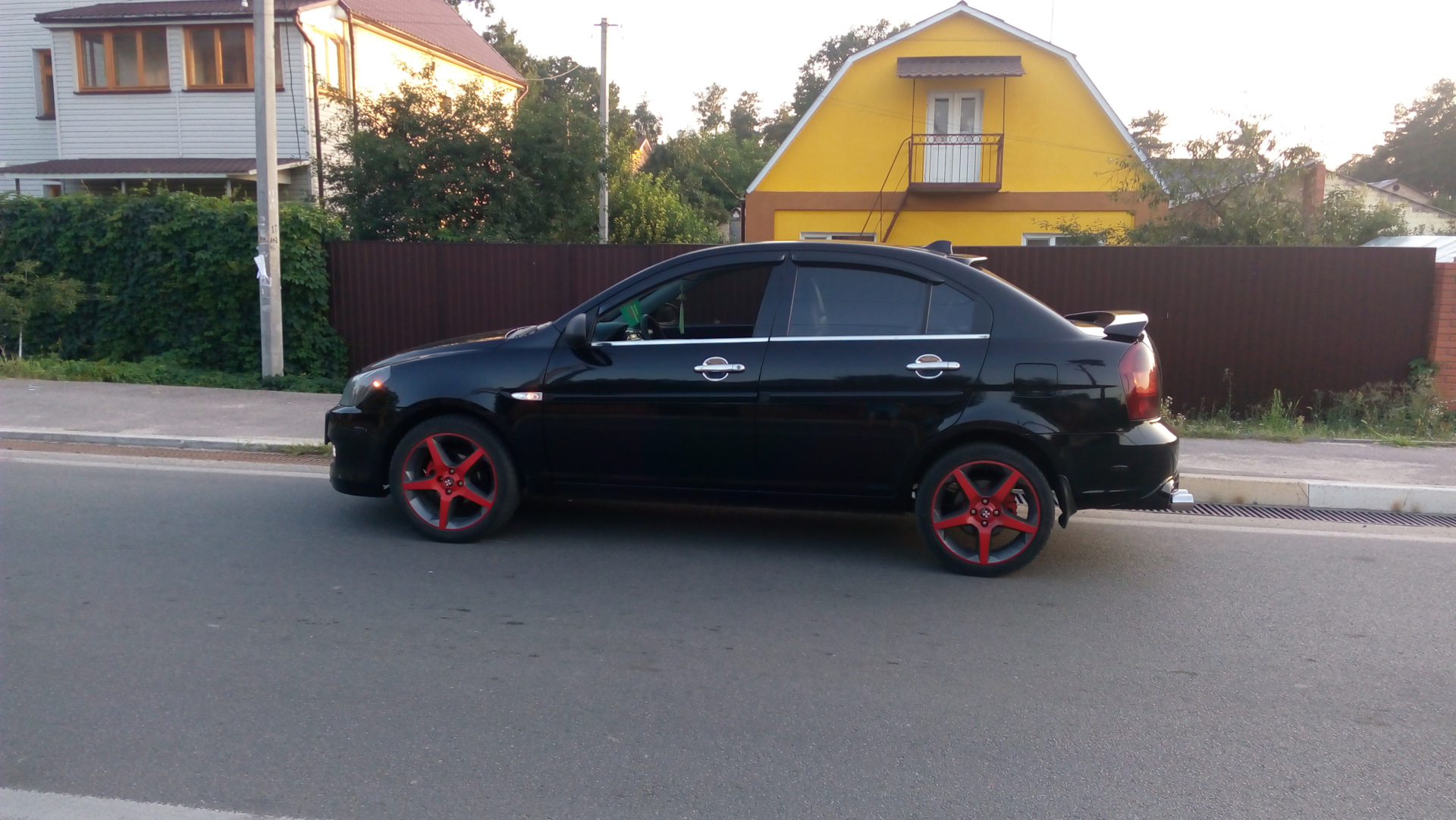 Тормозная "жабка" — Hyundai Accent (3G), 1,4 л, 2010 года | своими ...