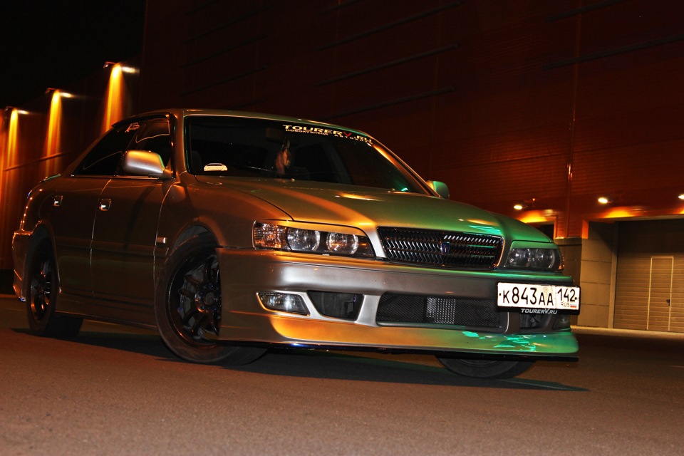 Первый опыт ночной съемки))) Canon 600D — Toyota Chaser (100), 3 л ...