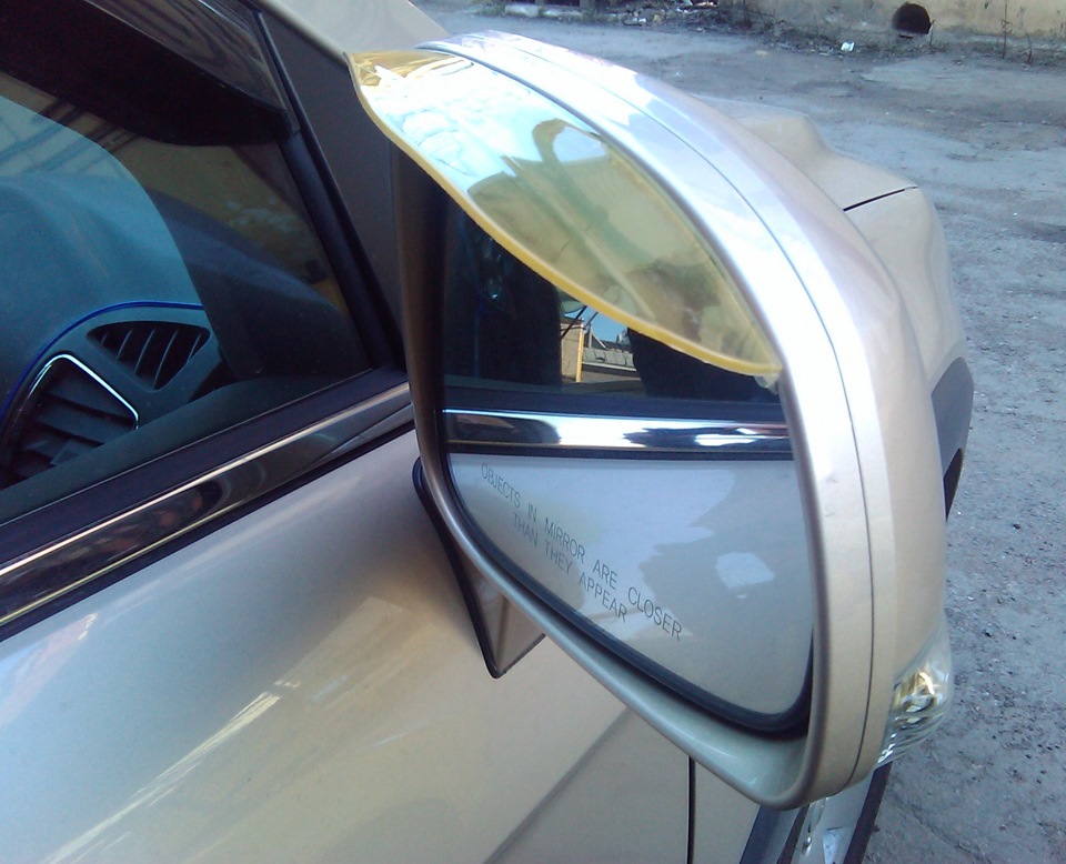 Дефлекторы на зеркала — Chevrolet Captiva (1G), 2,2 л, 2012 года ...