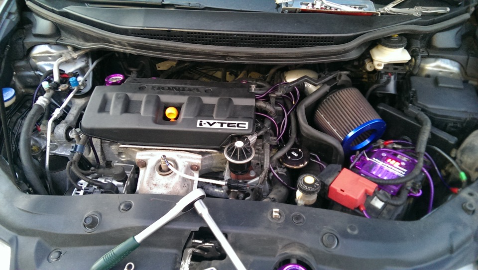 Выходные. Ч3. Уличная магия. — Honda Civic Hatchback (8G), 1,8 л, 2008 ...