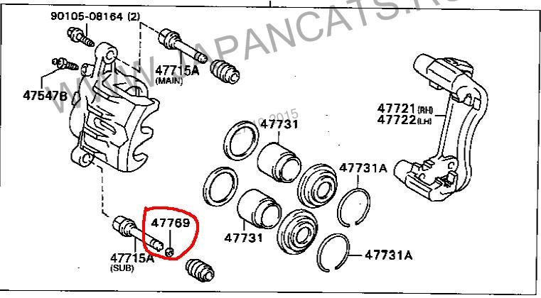 9010508164 Комплект направляющей гильзы TOYOTA LEXUS | Запчасти на DRIVE2
