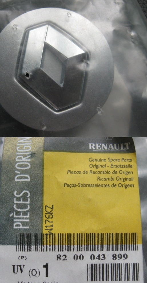 8200043899 Колпак колеса (плас) RENAULT | Запчасти на DRIVE2