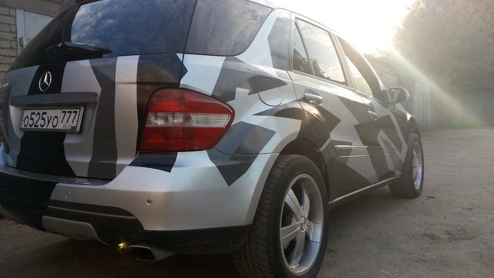 Mercedes-Benz M-Class (W164) 5.0 бензиновый 2005 | Ml500 + off-road ...