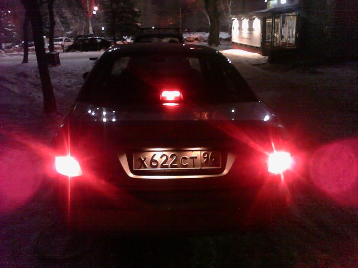 Подсветка багажника и номера, а так-же доп. стоп сигнал. — Nissan ...