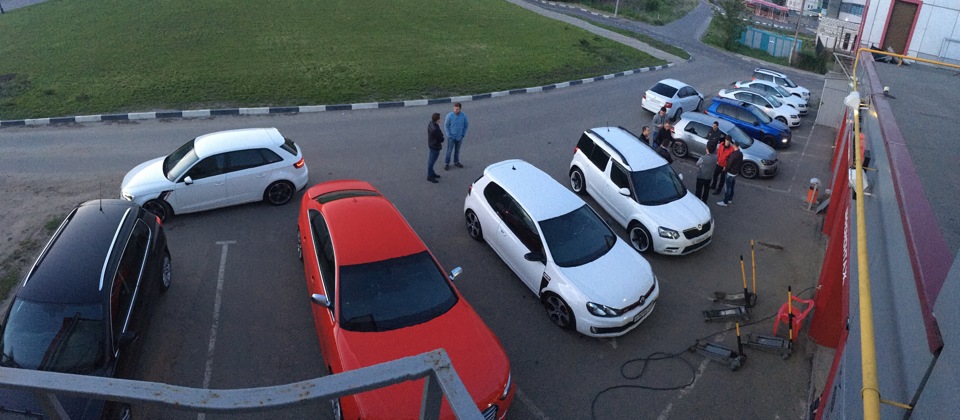 APR st2 & Bomfider DP — Volkswagen Golf GTI Mk7, 2 л, 2014 года | тюнинг | DRIVE2