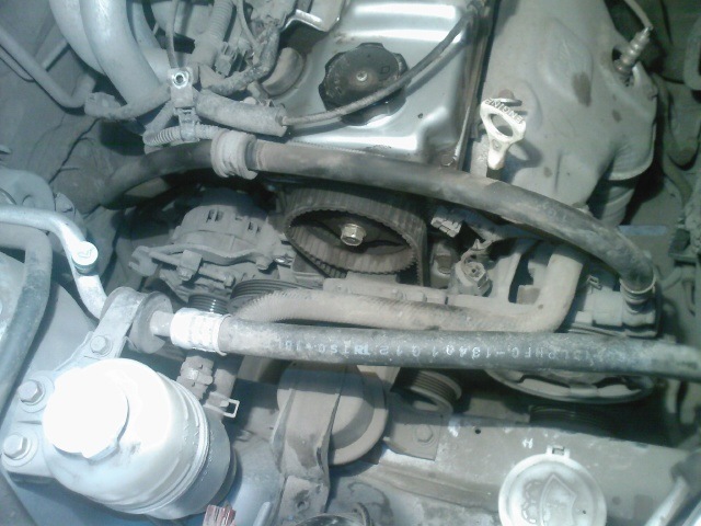 Замена ремней двигателя — Mitsubishi Lancer IX, 1,6 л, 2005 года ...