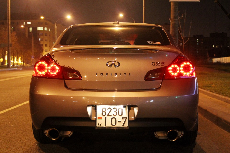 G35S in the night ! — Infiniti G35 Sedan (V36), 3,5 л, 2007 года ...