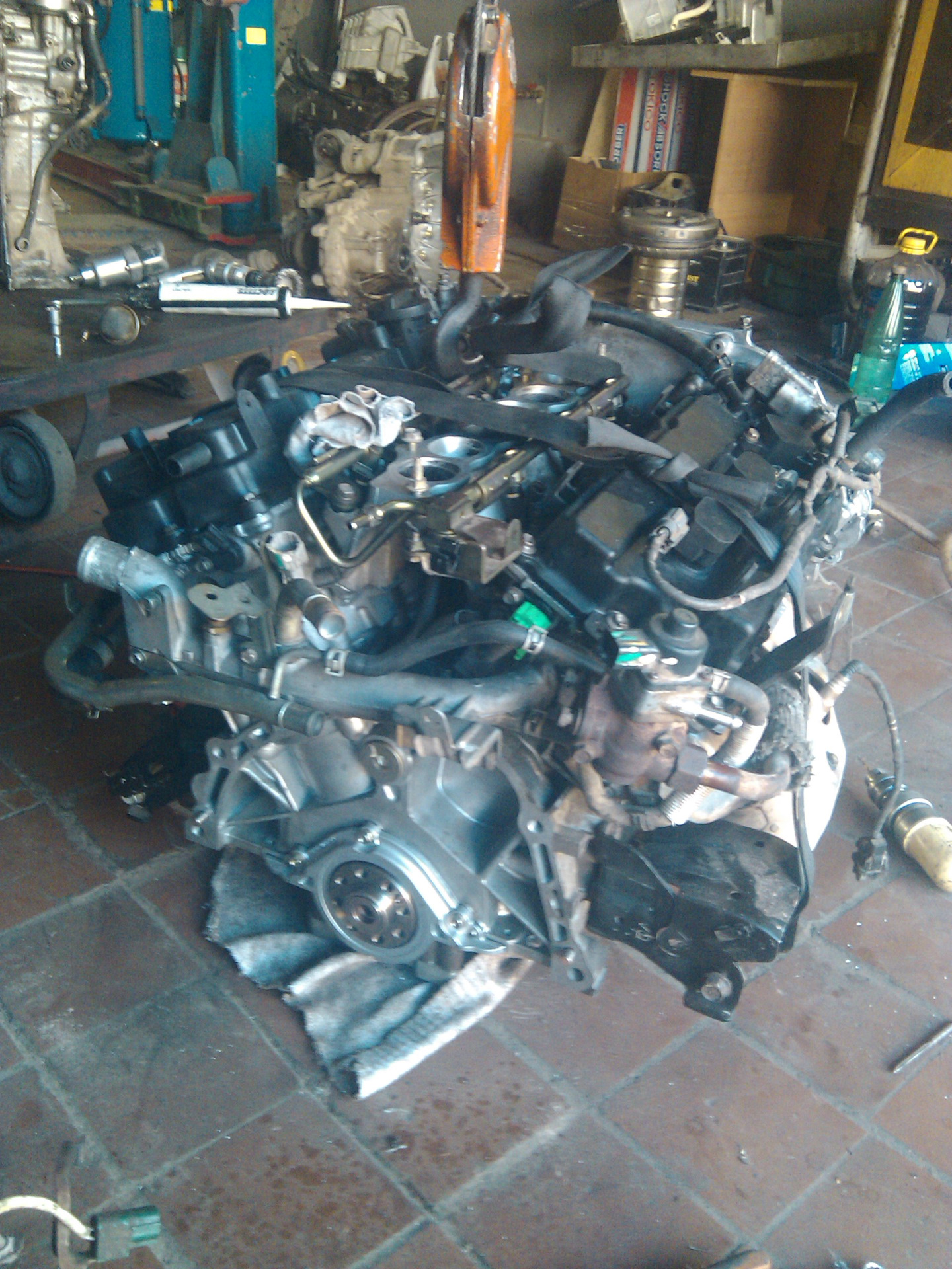 Кап ремонт двигателя — Nissan Maxima VI (A34), 3,5 л, 2004 года | визит ...