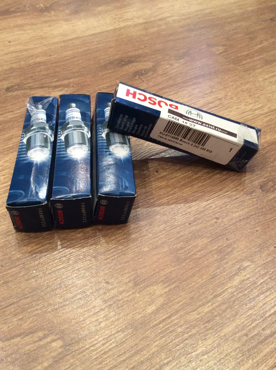 0242240619 Свеча зажигания BOSCH | Запчасти на DRIVE2