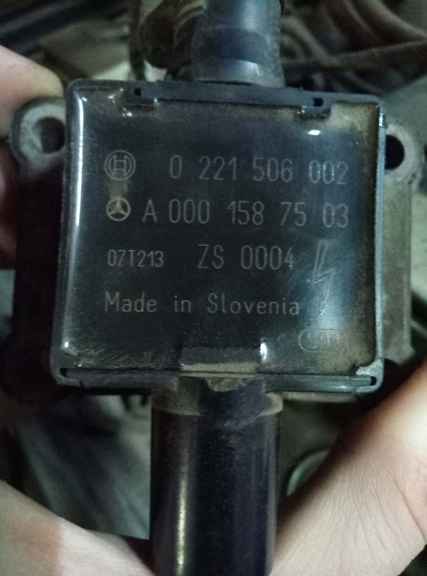 Катушка зажигания — Mercedes-Benz S-Class (W140), 3,2 л, 1998 года ...