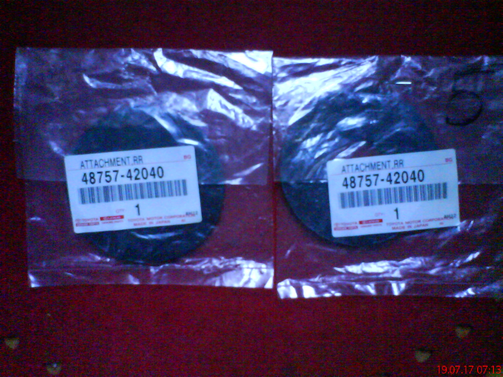 Шайбы сайлентблоков — Toyota RAV4 (II), 2 л, 2004 года | запчасти | DRIVE2