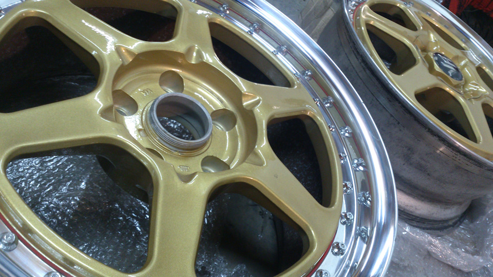 Rays Volk racing GTP 17" — Toyota Crown (S150), 2 л, 1997 года ...