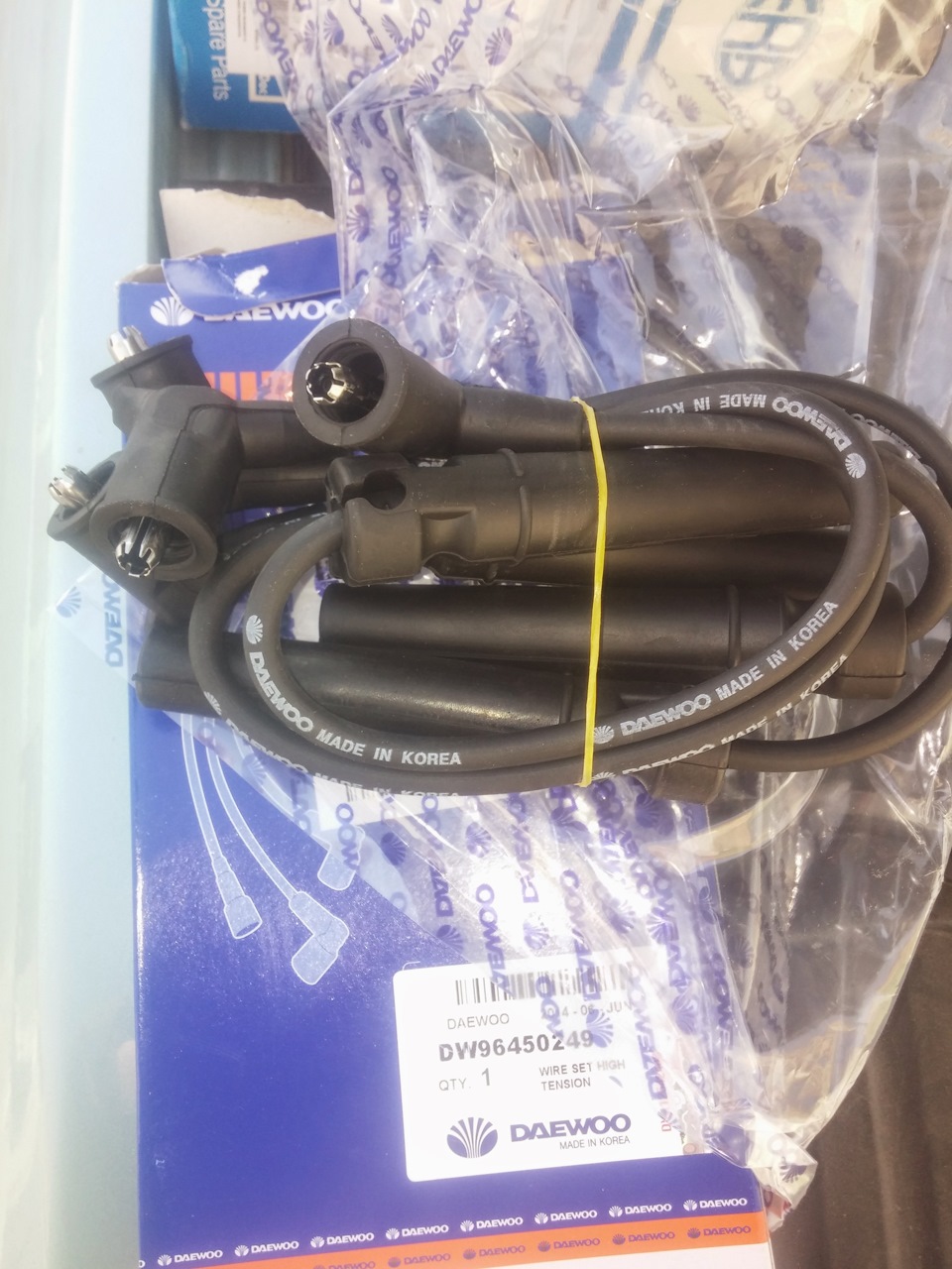 96450249 Провода вв комплект DOHC 1.4/1.6 GM | Запчасти на DRIVE2