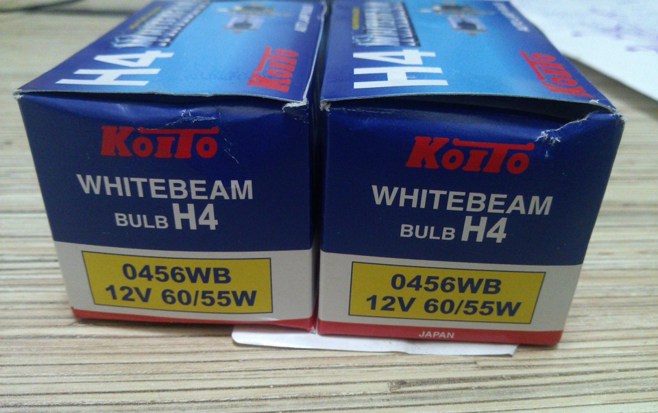 0456WB H4 12V 60/55W (ярко белый) T16 Лампа головного света Koito KOITO ...