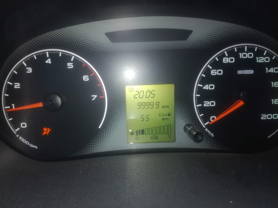 Пробег — Lada Гранта (1G), 1,6 л, 2012 года | просто так | DRIVE2