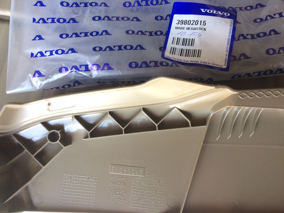 Замена левой накладки сиденья водителя — Volvo XC90 (1G), 2,4 л, 2008 ...