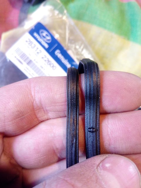 2831222600 Прокладка дроссельной заслонки KIA HYUNDAI | Запчасти на DRIVE2