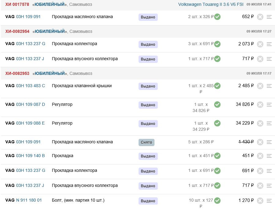 03H109087D регулятор фаз газора VAG | Запчасти на DRIVE2