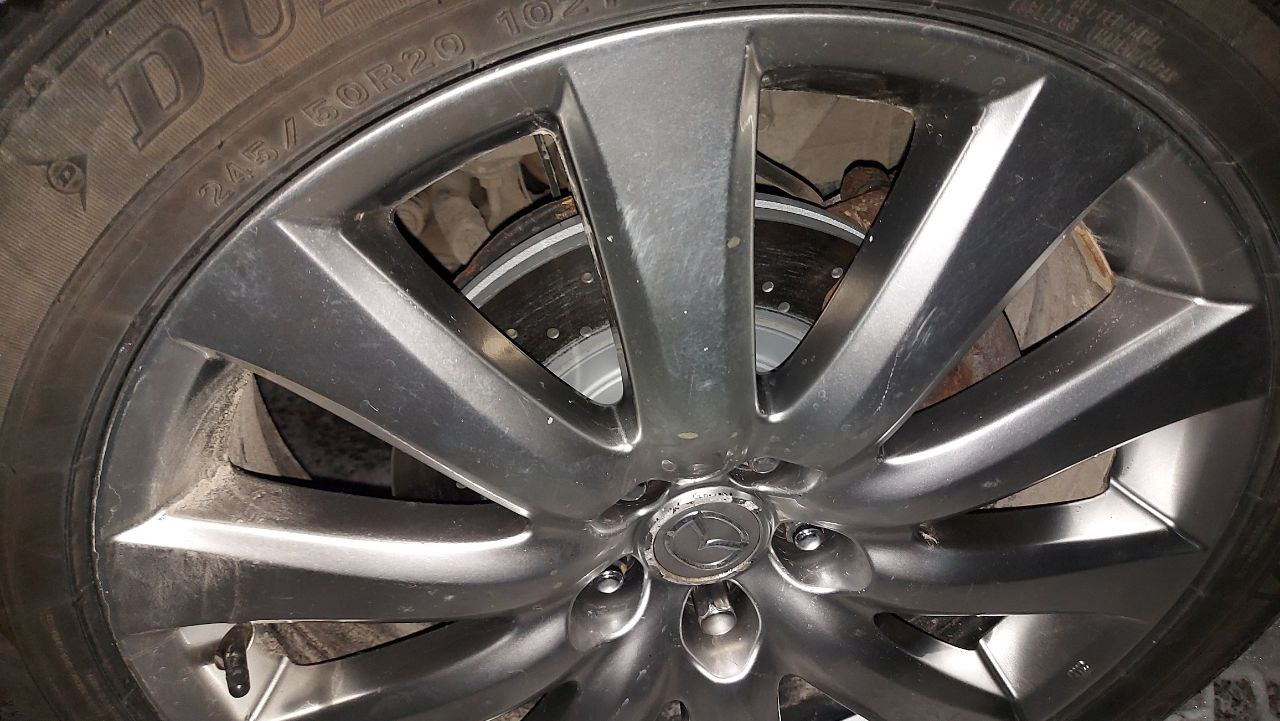 011. Про замену передних тормозных дисков, ребилд суппорта. — Mazda CX ...