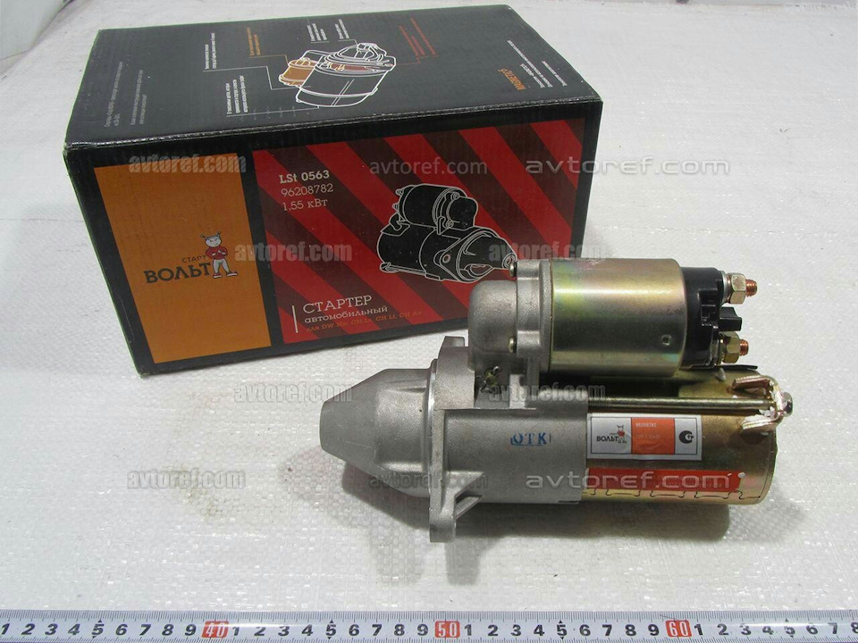 LST0563 Стартер Daewoo Nexia (94-) 1.5i/Chevrolet Lacetti (05-) 1.4i/1 ...