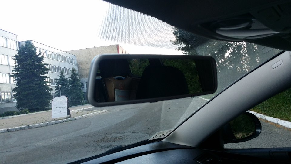 Салонное зеркало из Passat B8 в Passat B6 — Volkswagen Passat B6, 1,4 л ...