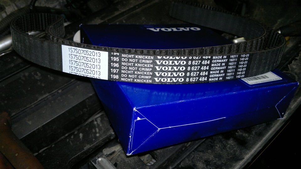 8627484 РЕМЕНЬ ГРМ ЧЗ 142 Volvo | Запчасти на DRIVE2