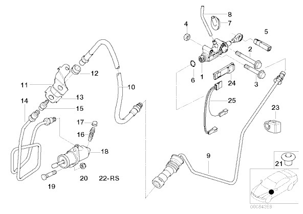 Переделка SMG2 в 6МКПП Часть 1 — BMW M3 Convertible (E46), 3,2 л, 2003 ...