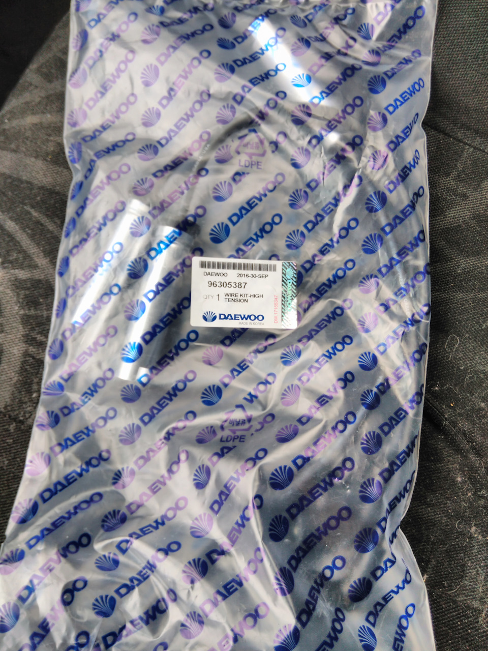 96305387 Комплект проводов высоковольтных GM | Запчасти на DRIVE2