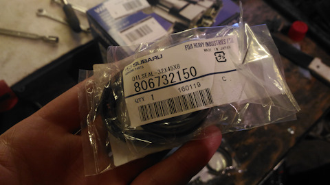 806732150 Сальник 32*45*8 TCR VMQ SUBARU | Запчасти на DRIVE2