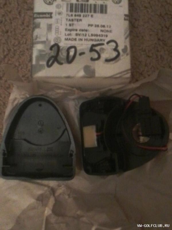 § 39. Заказал кнопку открывания стекла багажника! — Volkswagen Touareg ...