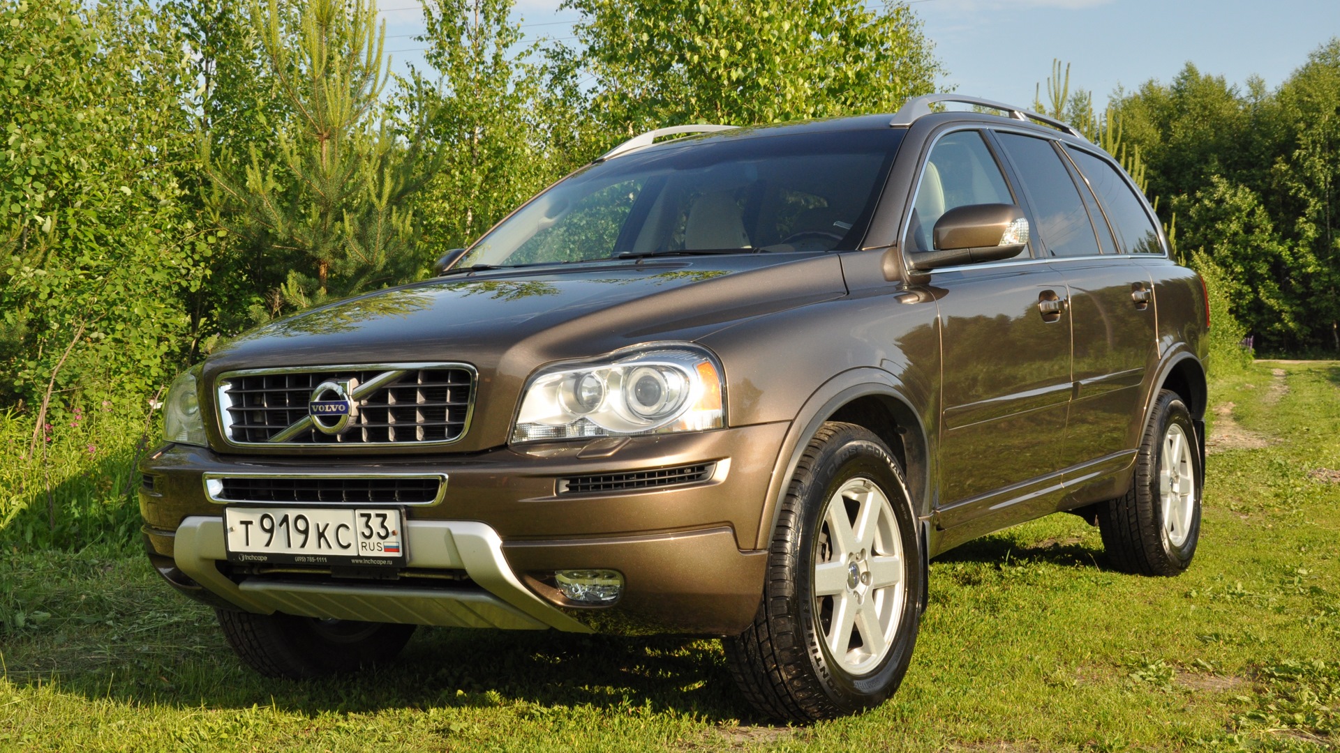 Volvo XC90 (1G) 2.5 бензиновый 2012 | Бронзовый "Швед" на DRIVE2
