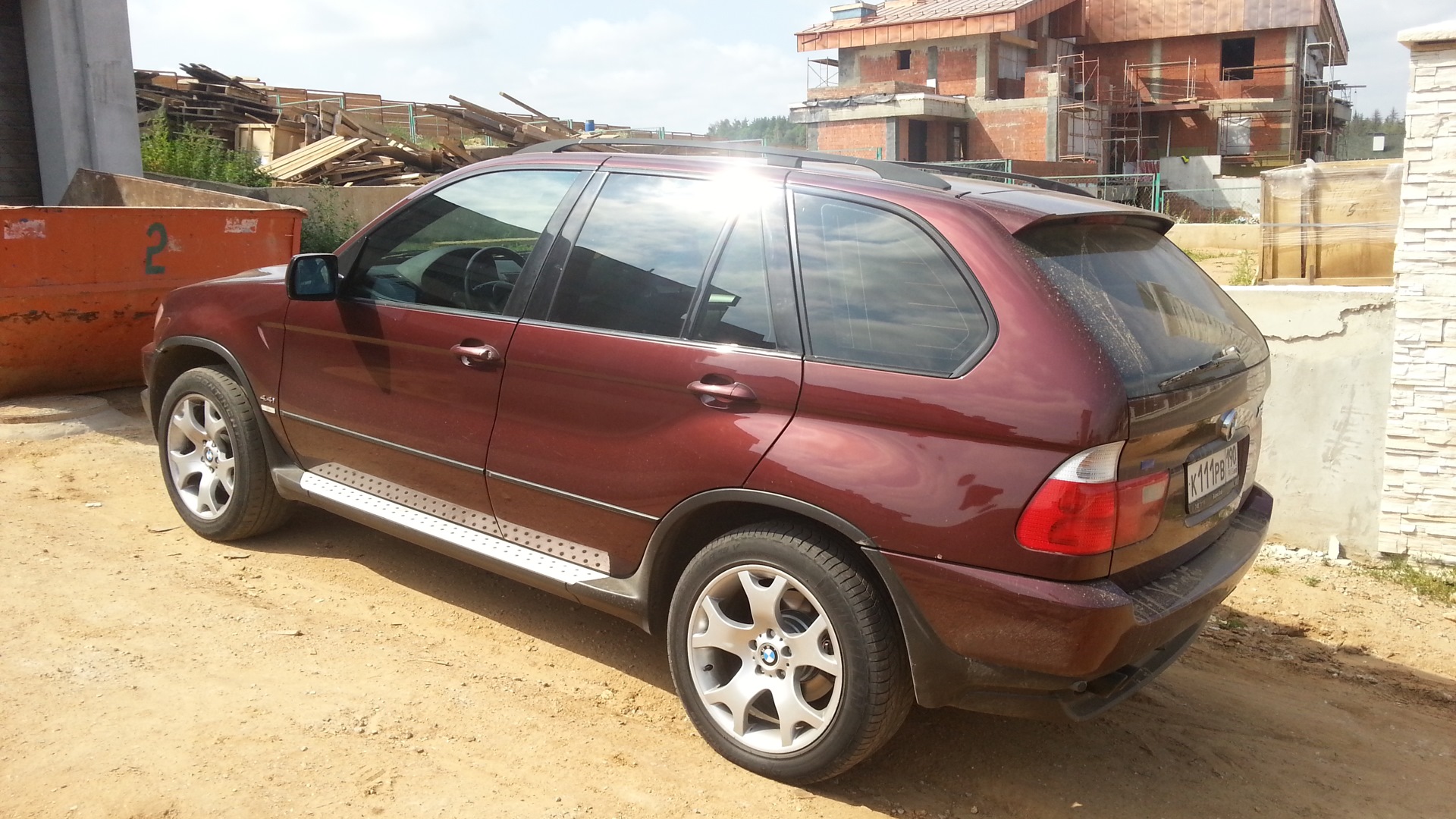 BMW X5 (E53) 4.4 бензиновый 2000 | 4.4i 286hp mahagoni на DRIVE2