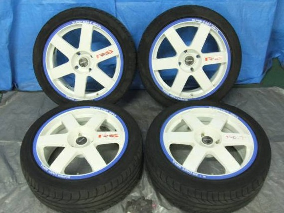 Диски IMPUL RS 17 дюймов 7J+38 — Nissan Primera (P10), 2 л, 1991 года ...