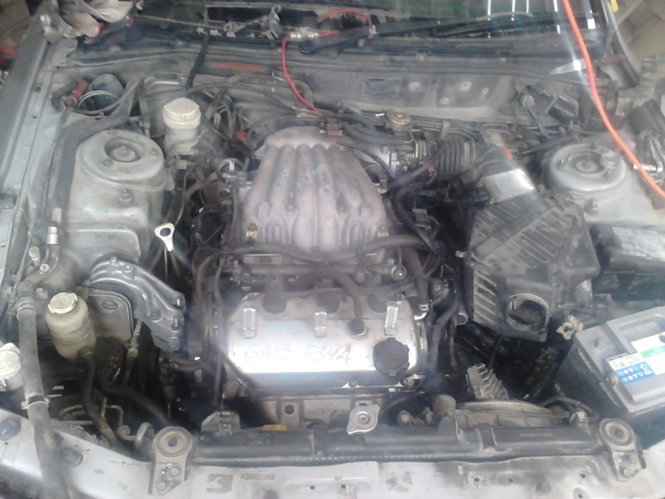 Свап на 6a13 день 2 — Mitsubishi Galant (8G), 2,5 л, 1997 года | своими ...