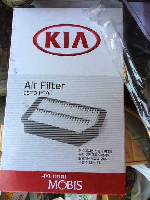 281131Y100 Фильтр воздушный двигателя KIA HYUNDAI | Запчасти на DRIVE2