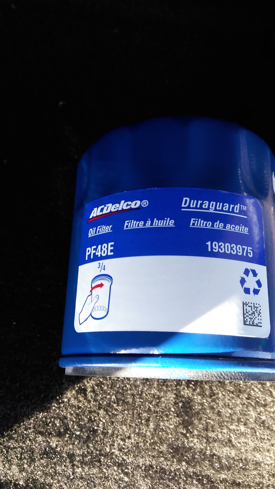 19303975 Фильтр масляный PF48E ACDelco | Запчасти на DRIVE2
