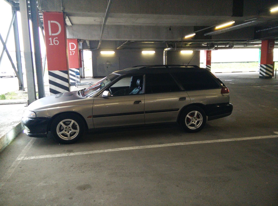 Продам диски 5х100 K&K — Subaru Legacy (BD/BG/BK), 2,5 л, 2009 года ...