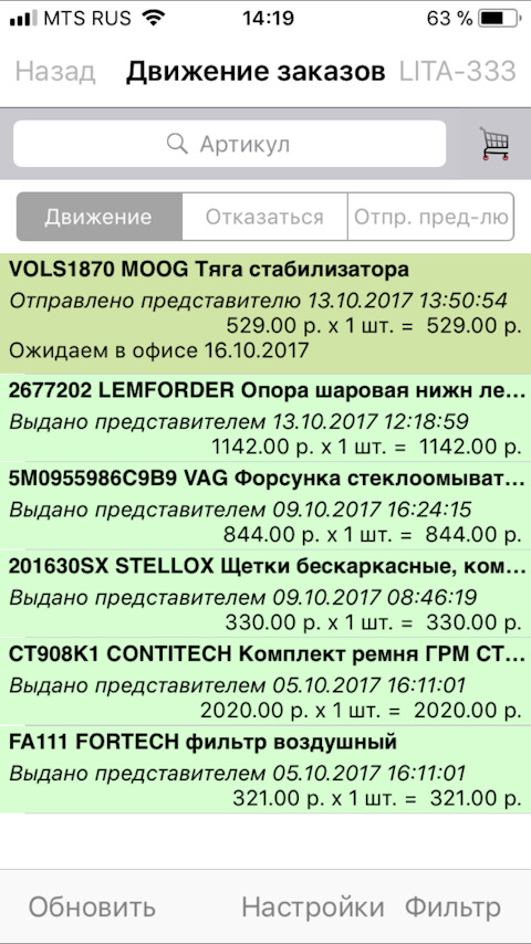 2677202 Шаровая опора LEMFORDER | Запчасти на DRIVE2