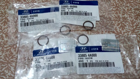 338054A000 УПЛОТНИТЕЛЬНОЕ КОЛЬЦО ТОПЛИВНОЙ ФОРСУНКИ KIA HYUNDAI ...