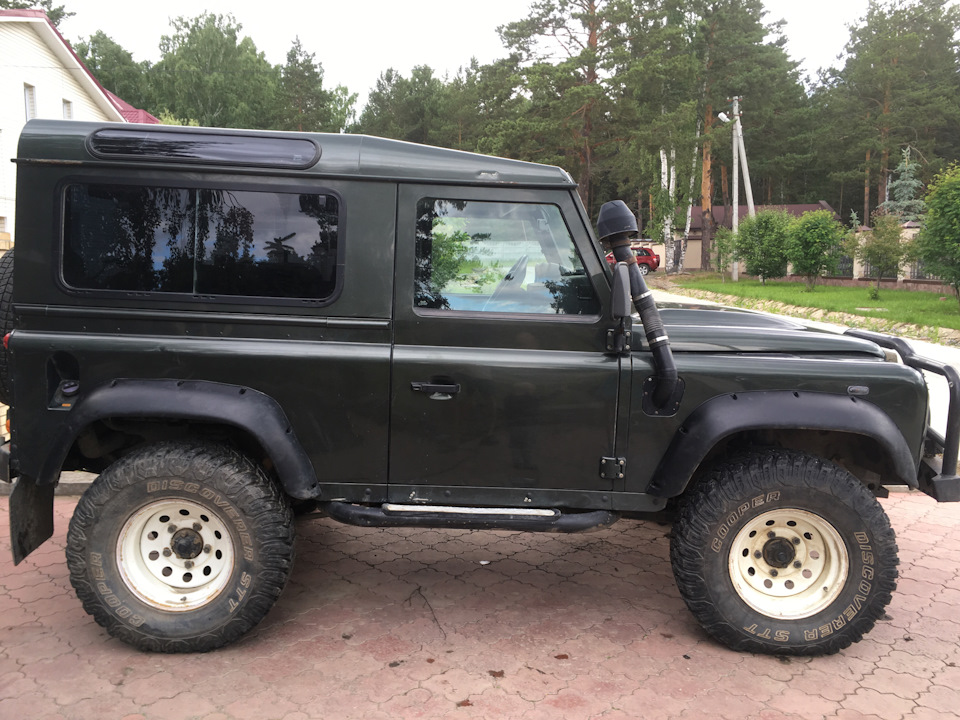 Расширители арок — Land Rover Defender, 2,4 л, 2008 года | тюнинг | DRIVE2