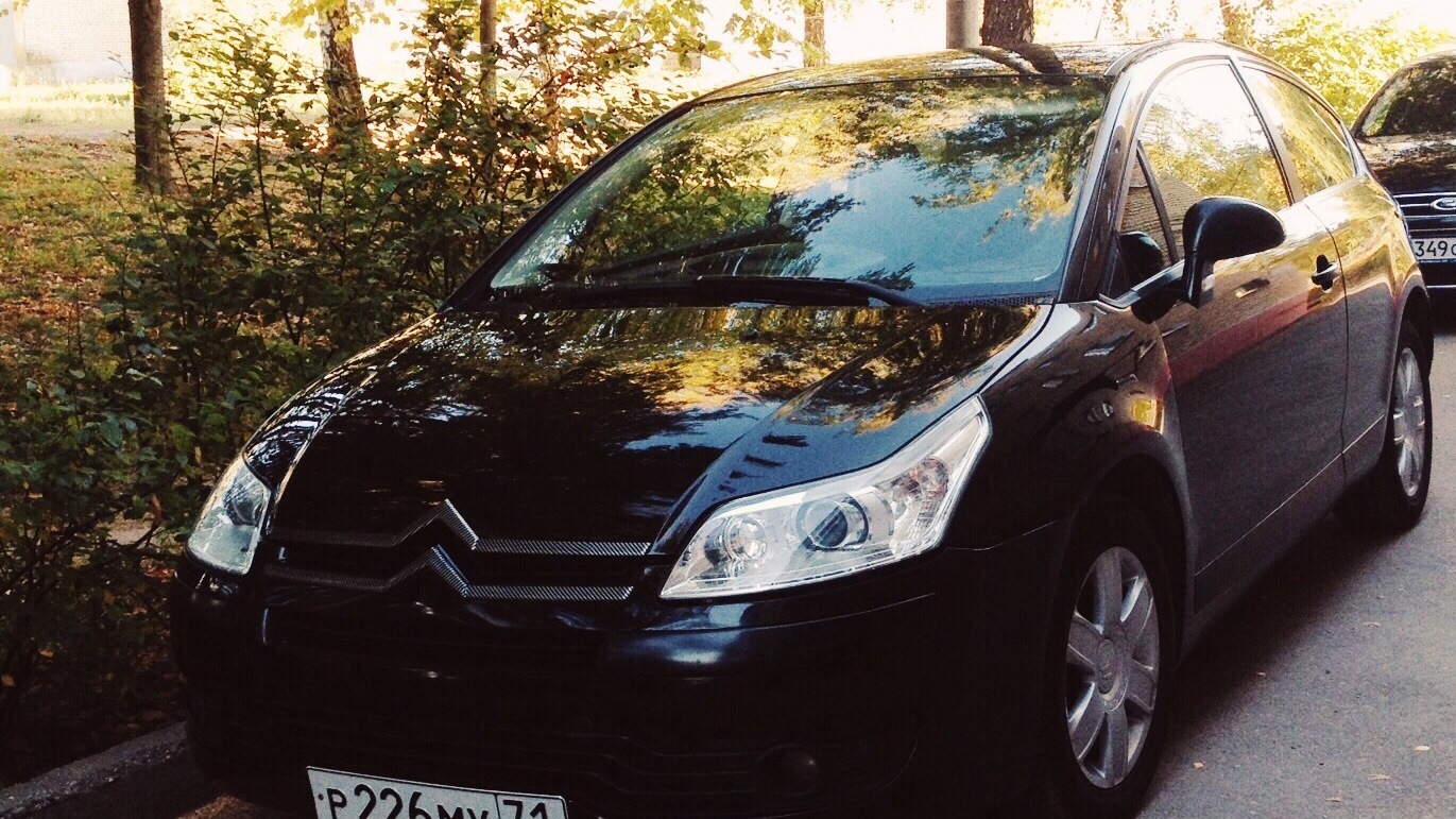 Citroen C4 (1G) 1.6 бензиновый 2008 | Coupe VTR на DRIVE2