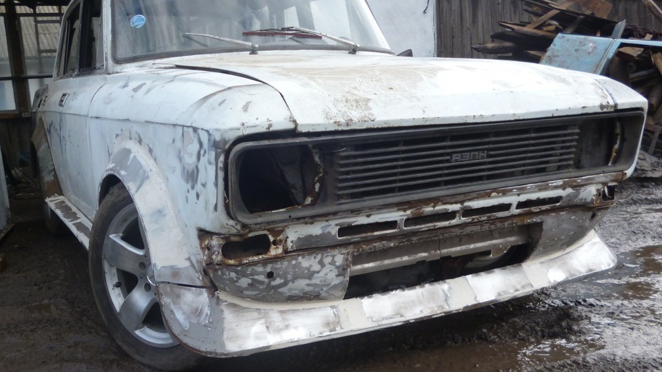 Пять минут езды я на крыше — Москвич 2140, 1,5 л, 1979 года | ДТП | DRIVE2