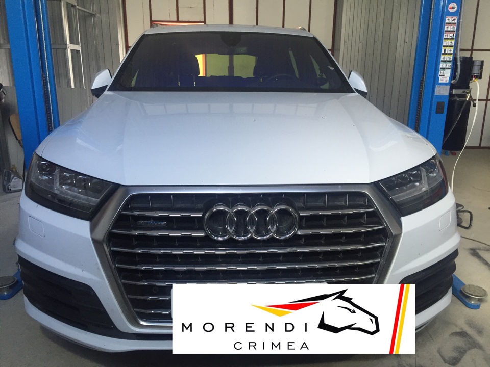 New Audi Q7 3.0 TDI Stage 1 Morendi — MORENDI Crimea на DRIVE2