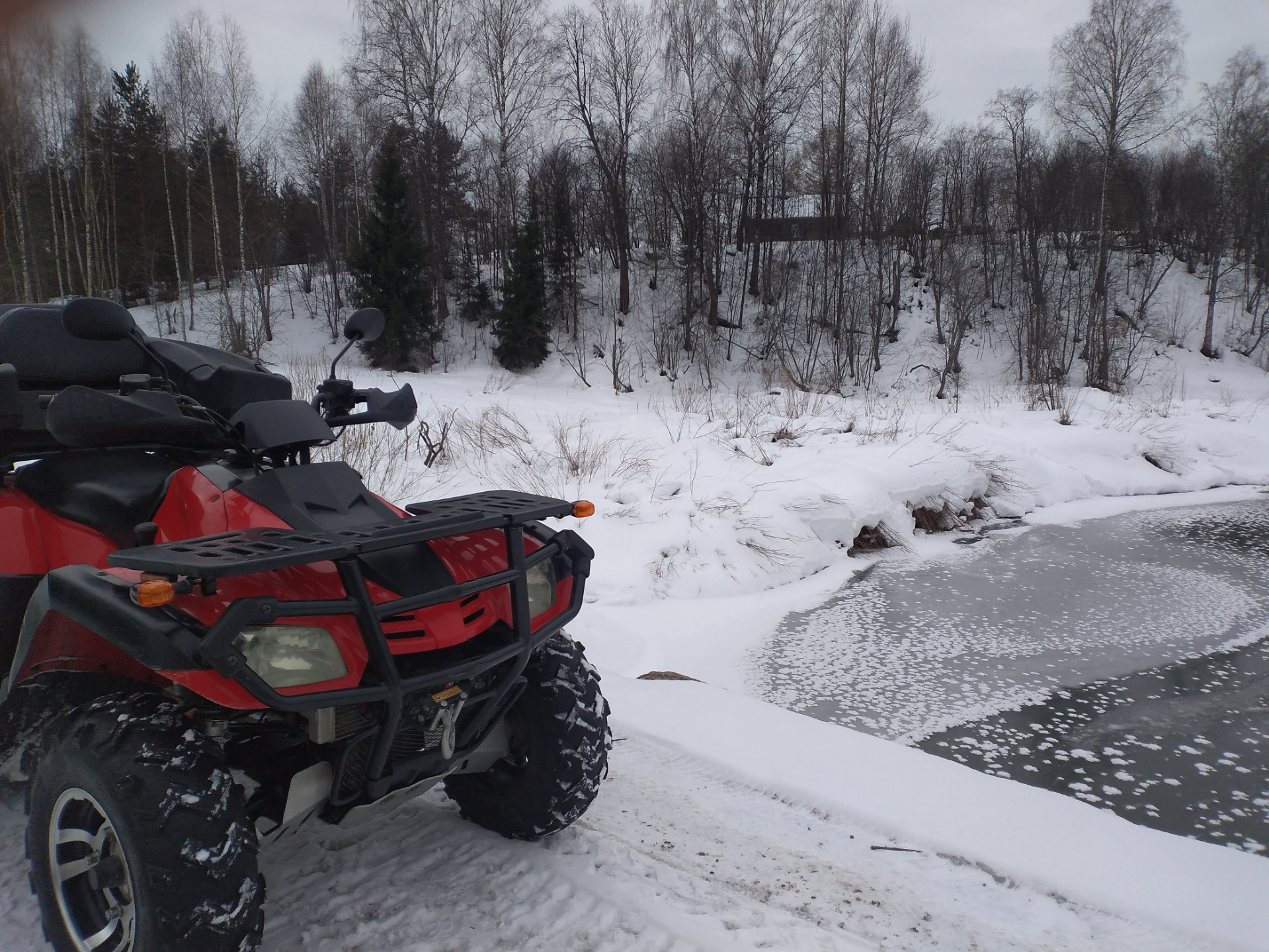 Покатались на квадроцикле Buyang300 — Buyang atv 300, 0,5 л, 2014 года ...