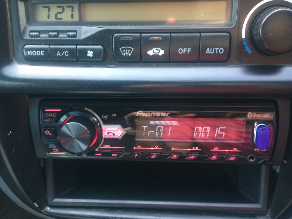 Pioneer MVH-29BT — Honda HR-V (1G), 1,6 л., 1998 года | автозвук | DRIVE2