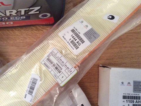 1444XG Фильтр воздушный Peugeot Citroen | Запчасти на DRIVE2