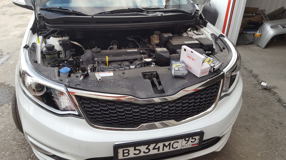 Xenon в линзы — KIA Rio (3G), 1,6 л, 2016 года | тюнинг | DRIVE2